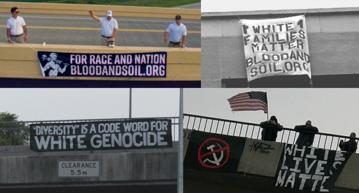 New White Supremacist Tactic: Banners of Hate | ADL