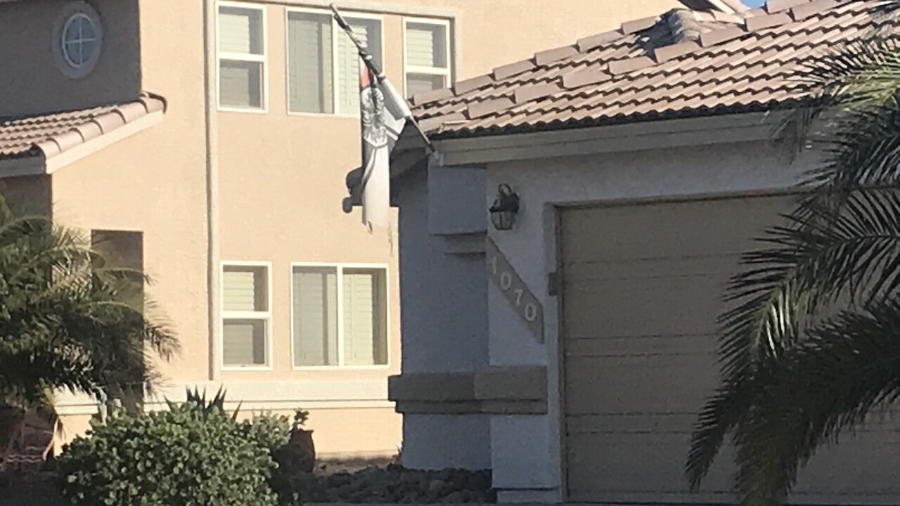 Flag used by neo-Nazis, according to ADL, seen flying at Las Vegas-area ...