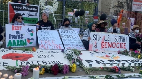 Anti-Israel activists, Terrorist Organizations Hail Aaron Bushnell as a ...